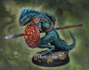 Ridgeback Lizardman Lancer – Antimatter Games