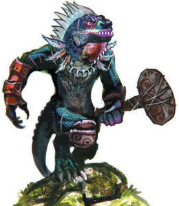 Ridgeback Lizardman Spinebreaker – Antimatter Games