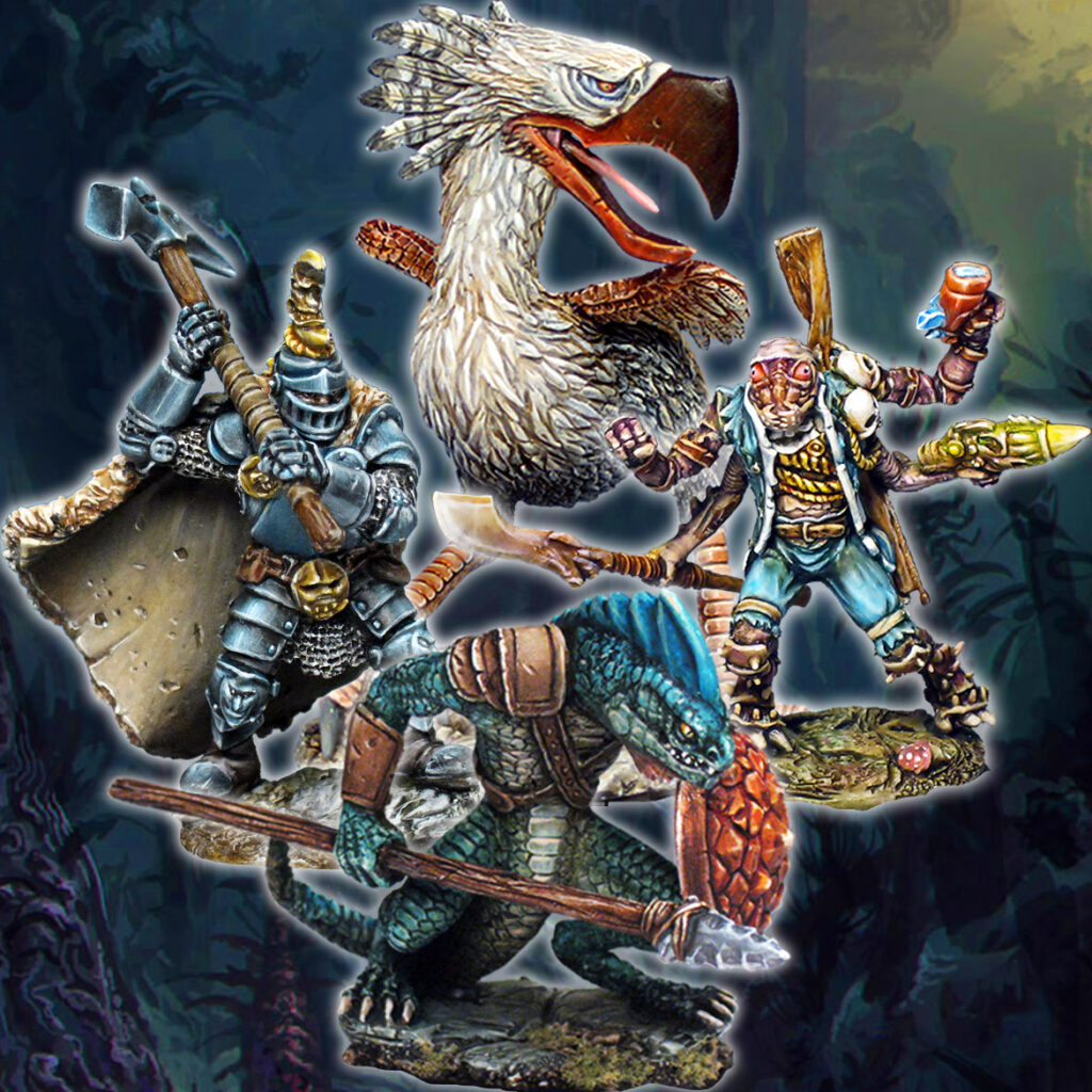 Uncharted Realms Miniatures Antimatter Games