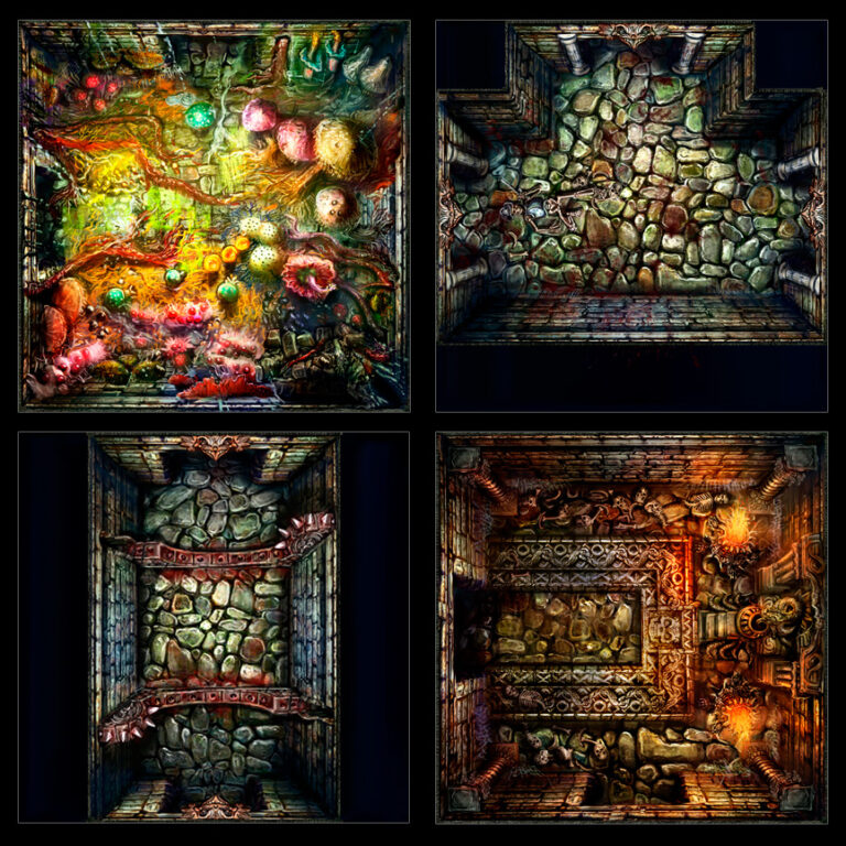 Stygian Depths – Dungeon Floor Tiles – Antimatter Games